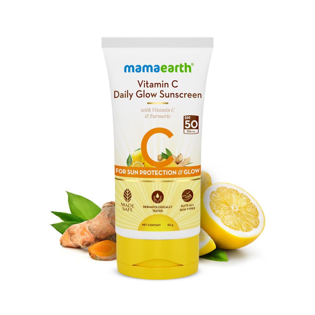 Vitamin C Daily Glow Sunscreen With Vitamin C And Turmeric For Sun