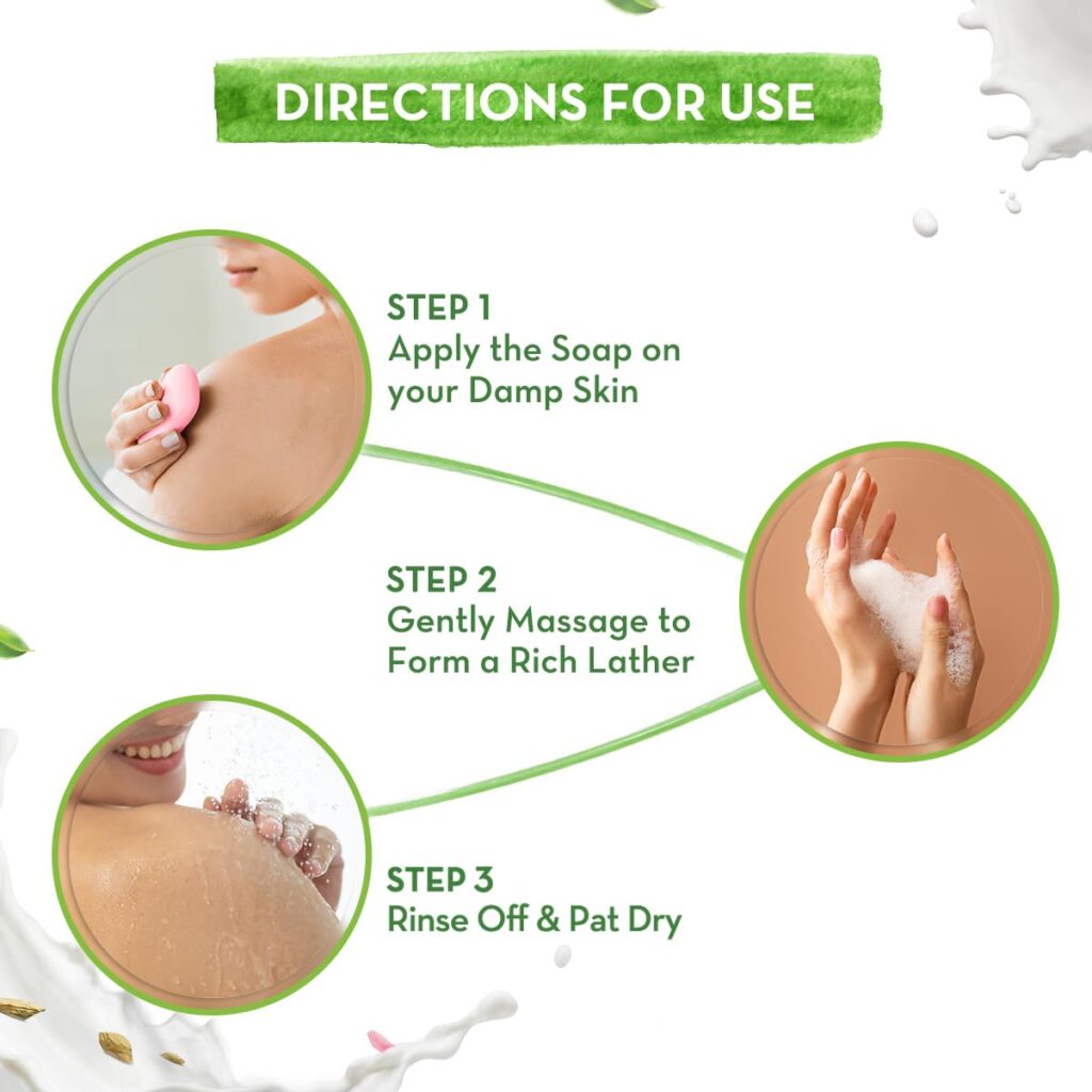 Mamaearth Multani Mitti Moisturizing Lotion Soap (Pack Of 4) – 125 g X ...