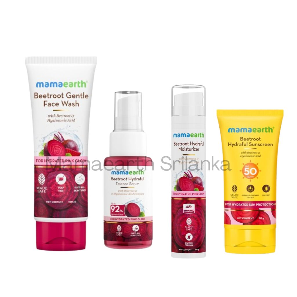 Beetroot Hydraful Protection combo – Mamaearth Srilanka | Official Website