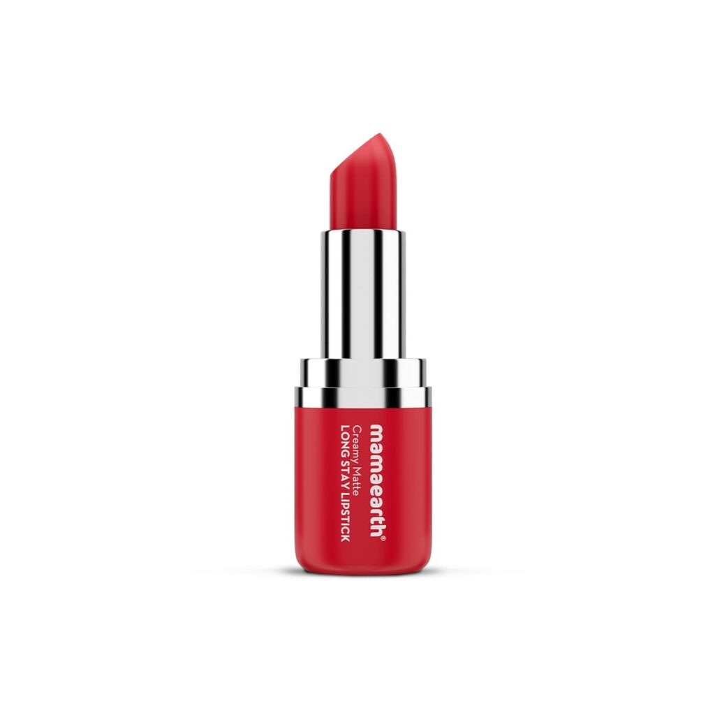 Mamaearth Creamy Matte Long Stay Lipstick – 4.2g Ruby Crush – Mamaearth ...
